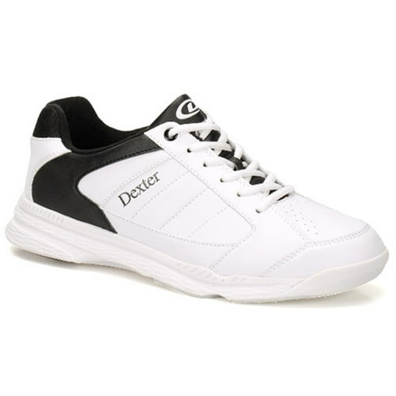 Dexter Mens Ricky IV WIDE Bowling Shoes- White/Black 6 1/2 E US ...
