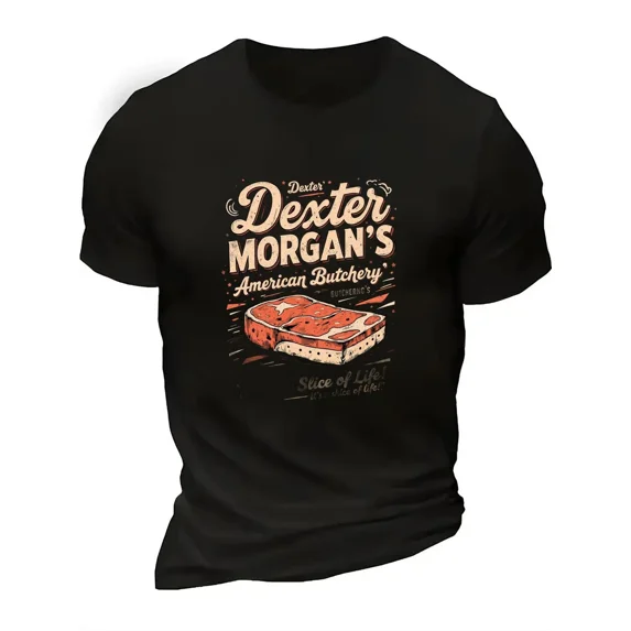 Dexter Morgan American Butchery TV Show Graphic Unisex T-Shirt ,up to ...