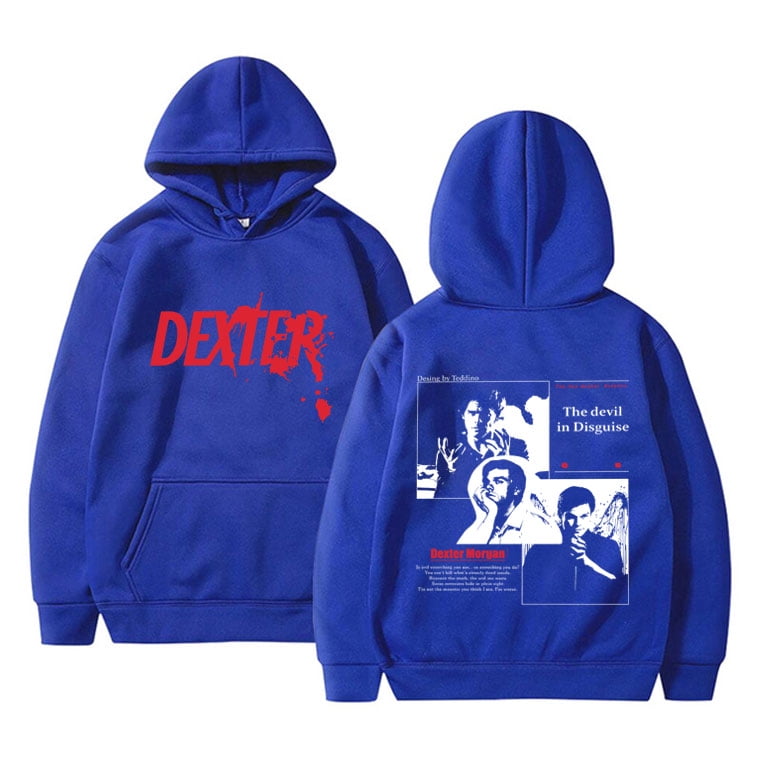 Dexter Morgan Unisex Oversized Hooded Fleece Sweatshirt - The Devil in ...