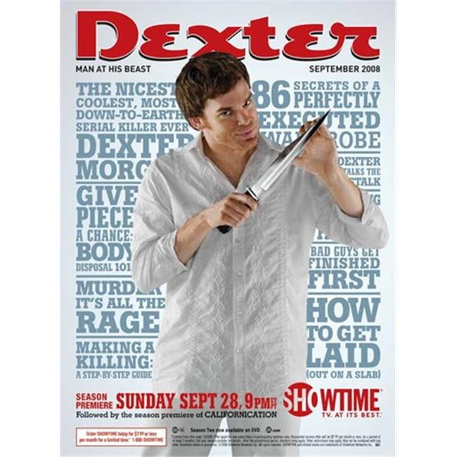 Dexter Movie Poster - 11 x 17 in. - Walmart.com