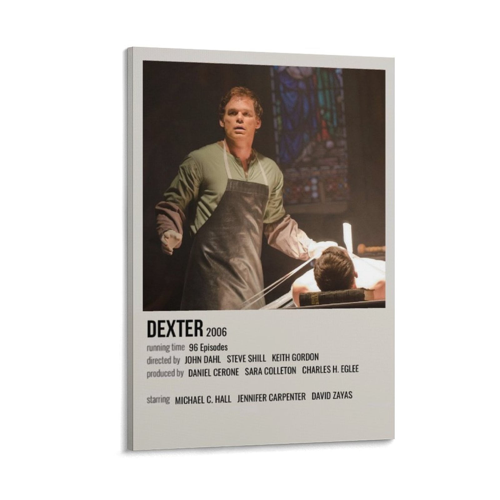 Dexter Movie Poster(2) Picture Print Canvas Poster Wall Paint Art ...