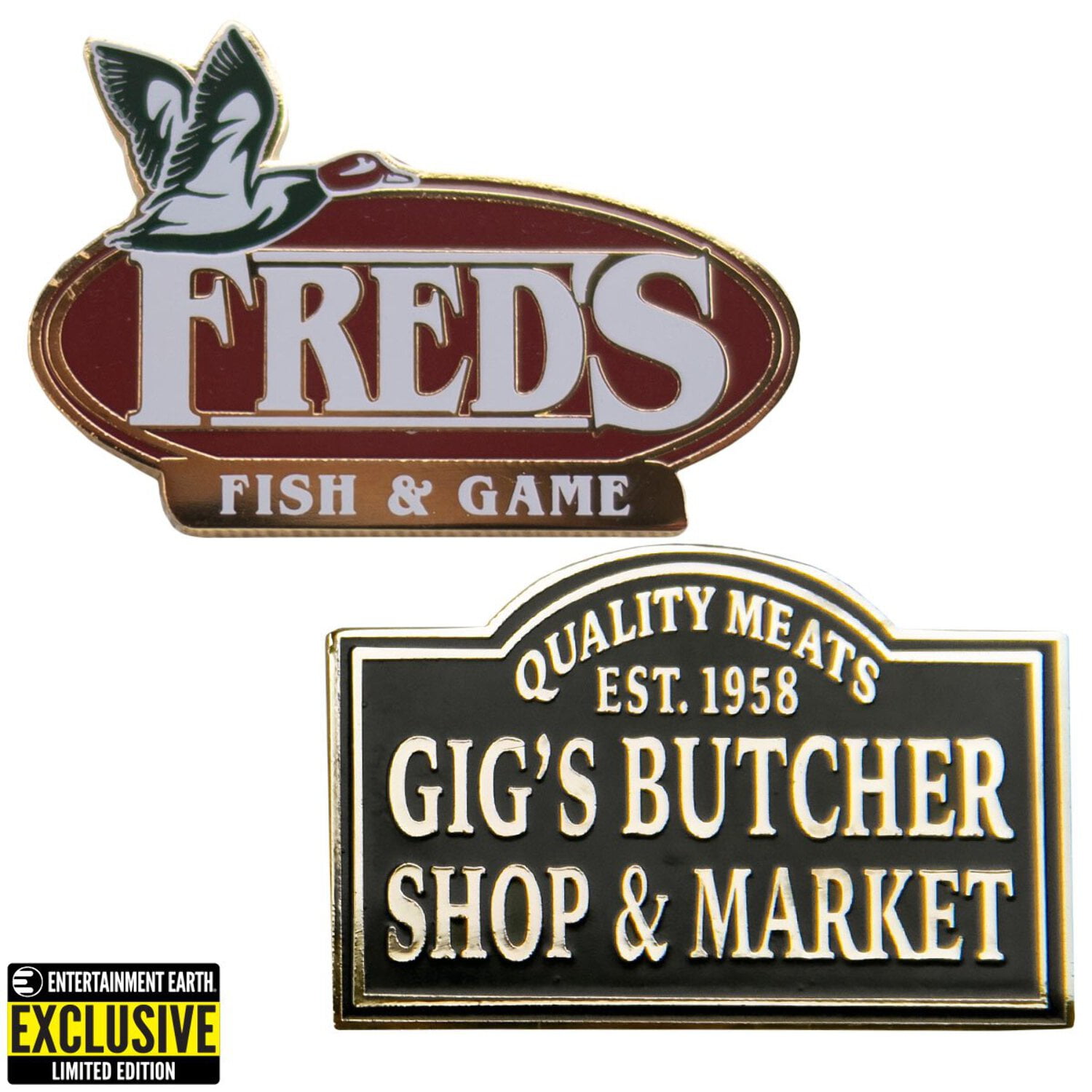 Dexter: New Blood Fred’s & Gig's Butcher Pin Set - EE Excl. - Walmart.com