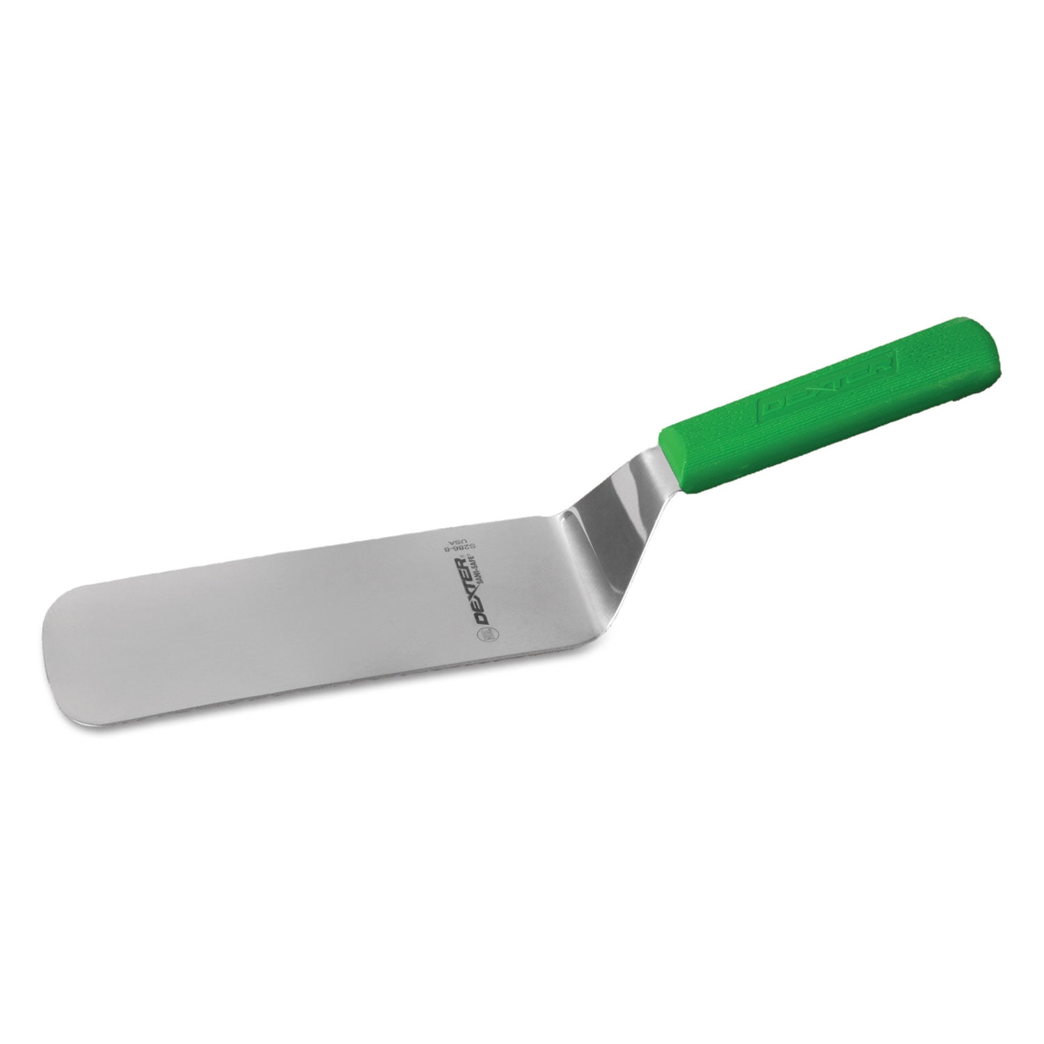 Dexter Russell - S286-8G-PCP - 8 in x 3 in Green Sani-Safe® Turner ...