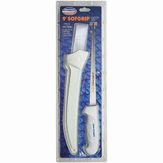 Dexter Outdoors SofGrip Flexible Fillet Knife with Sheath - Walmart.com