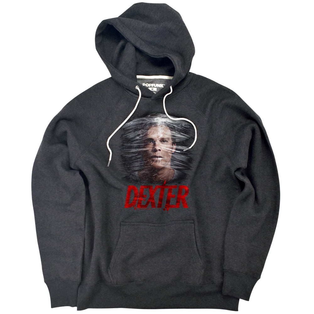 Dexter Plastic Wrap Unisex Adult Slim Fit Pull-Over Heather Hoodie ...