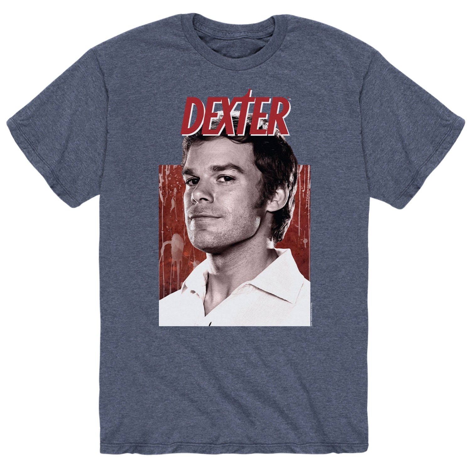 Dexter - Portrait Art - Men's Short Sleeve Graphic T-Shirt - Walmart.com
