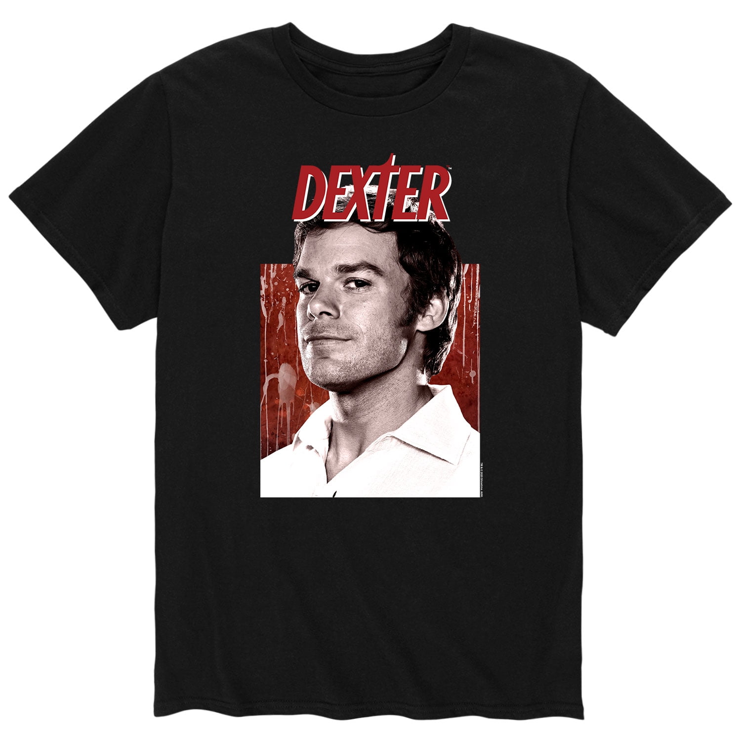Dexter - Portrait Art - Men's Short Sleeve Graphic T-Shirt - Walmart.com