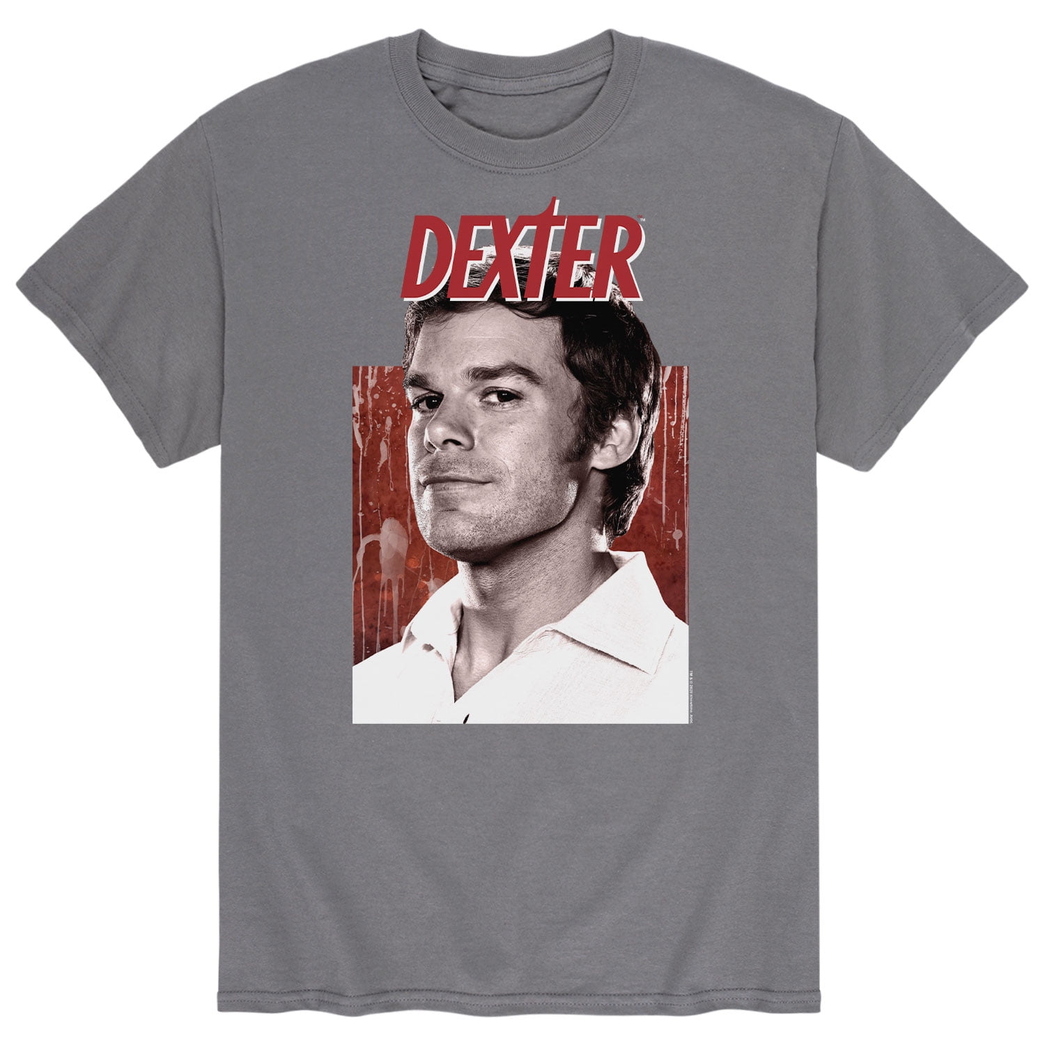 Dexter - Portrait Art - Men's Short Sleeve Graphic T-Shirt - Walmart.com