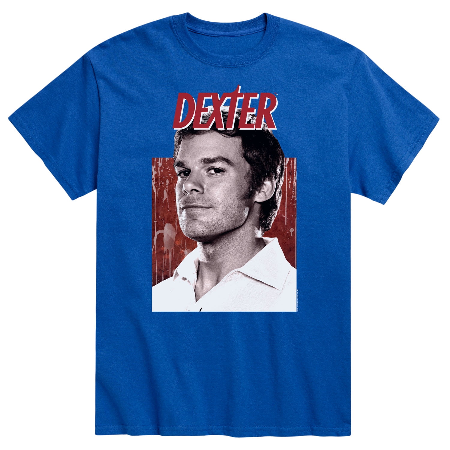 Dexter - Portrait Art - Men's Short Sleeve Graphic T-Shirt - Walmart.com