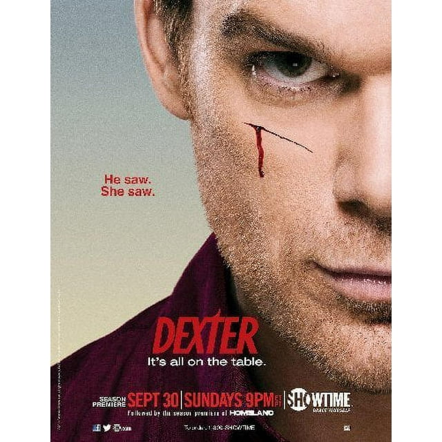 Dexter Poster 12x16 Art Print on Metal Sign 12in x 16in Multi-Color ...