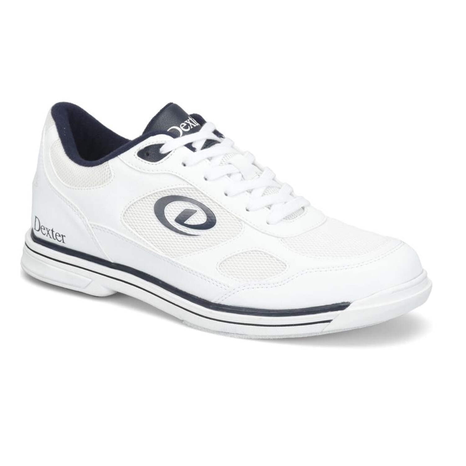 Dexter Randy Men's WIDE Bowling Shoes - White/Navy - Walmart.com