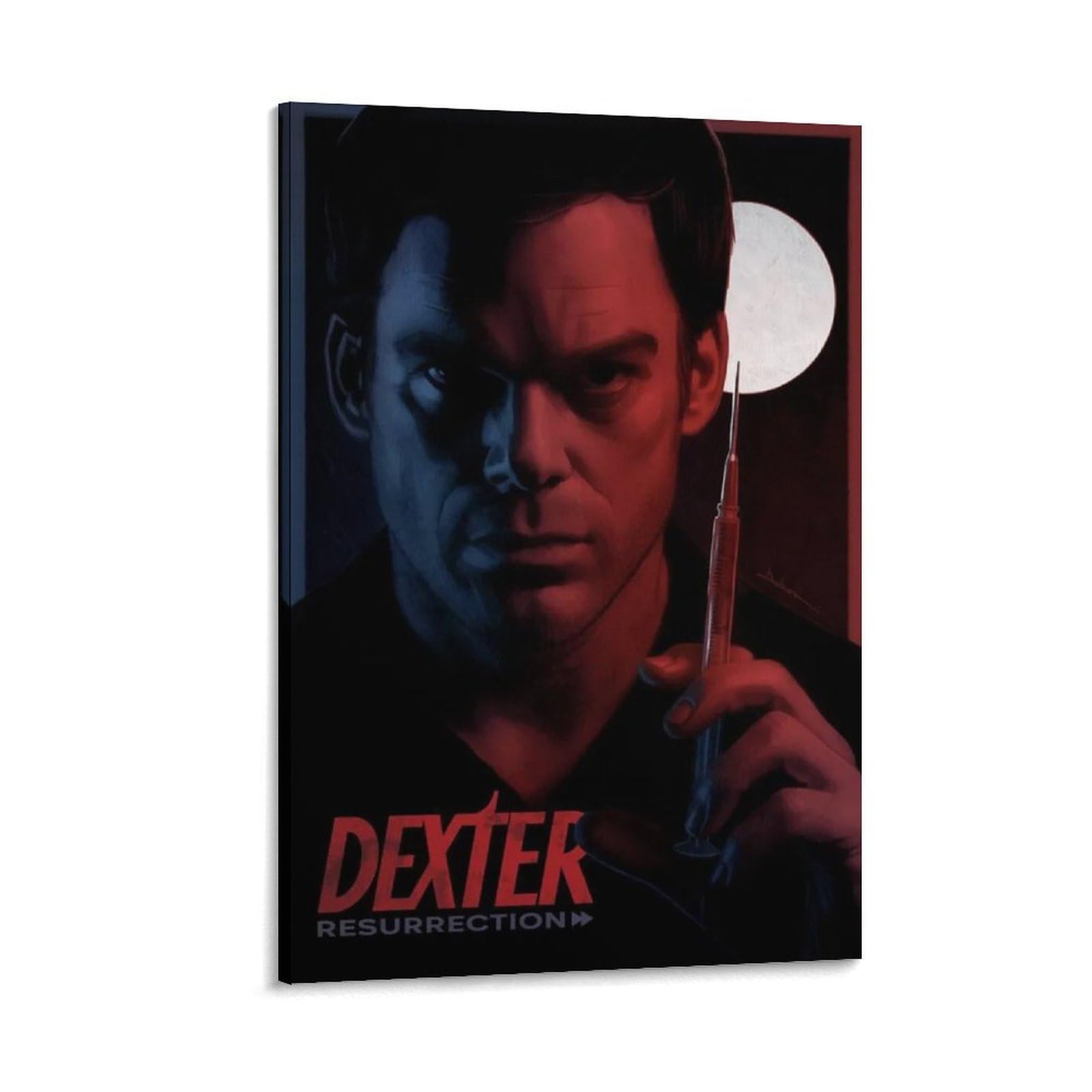 Dexter Resurrection Movie Poster Canvas Wall Art Movie Poster Room ...