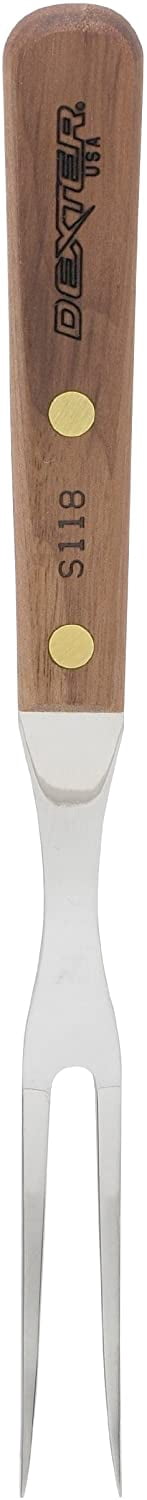 Dexter-Russell All-Purpose Fork Stainless Steel with Walnut Handle Made ...