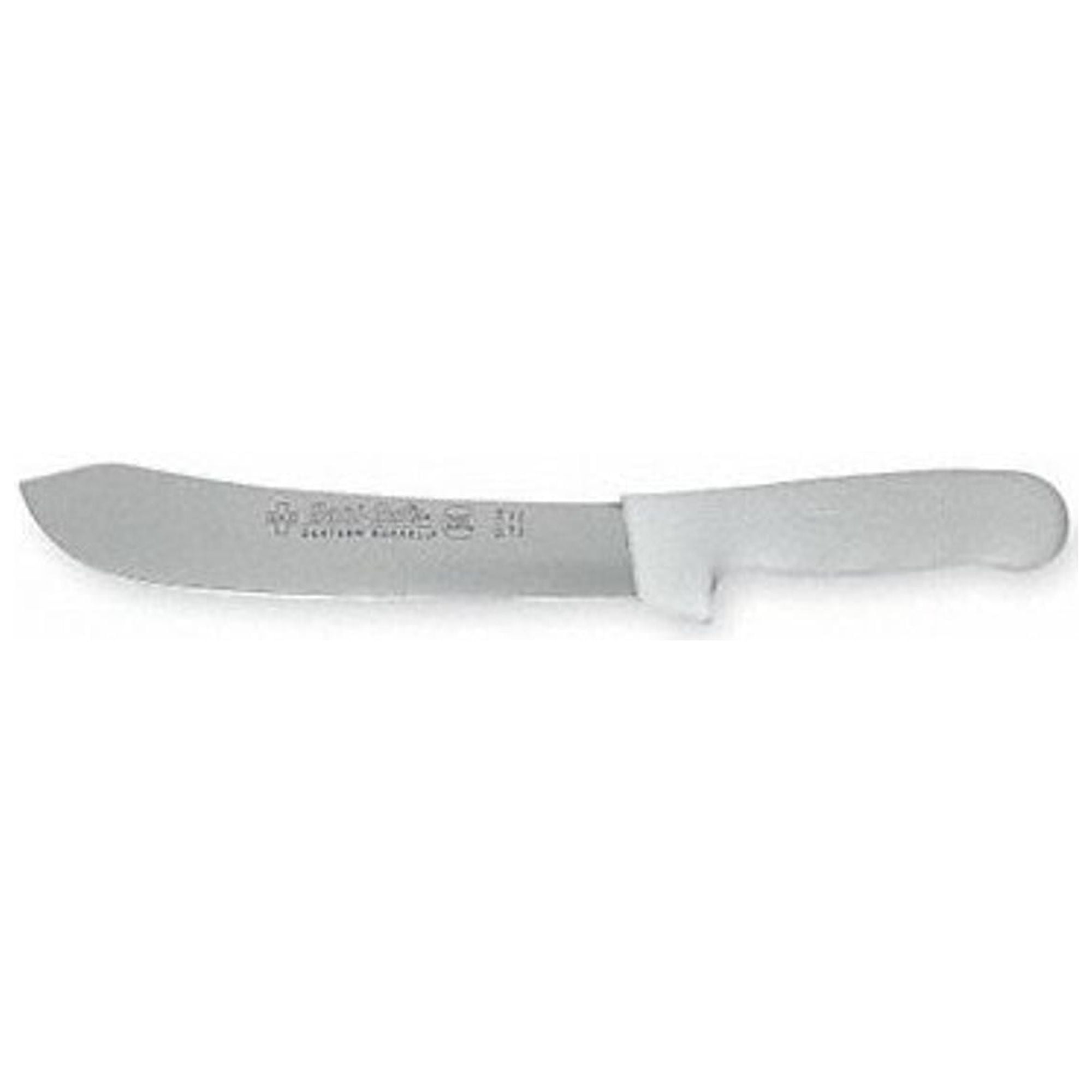Dexter Sani-Safe Stainless Steel Butcher Knife with White Polypropylene ...