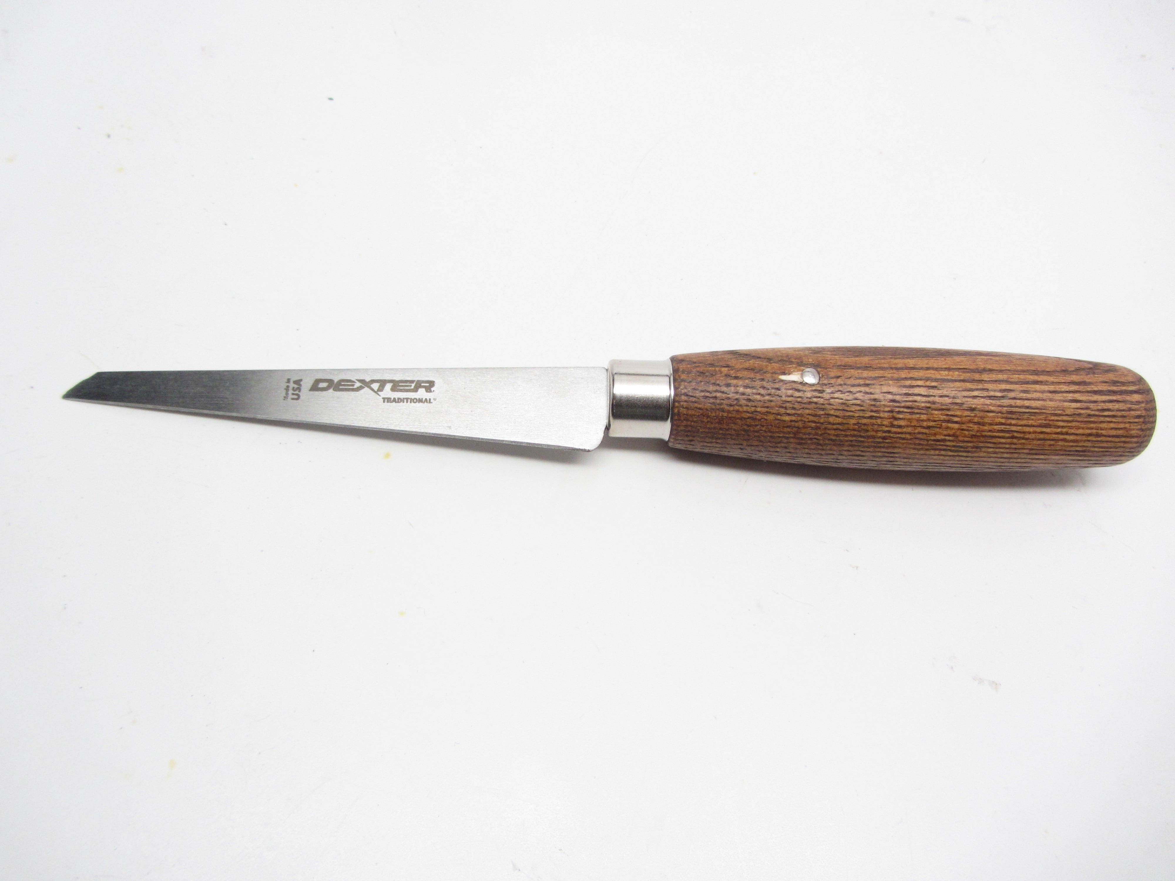 Dexter Russell Fixed Knife,Wood Handle,4" Blade L 75190 - Walmart.com