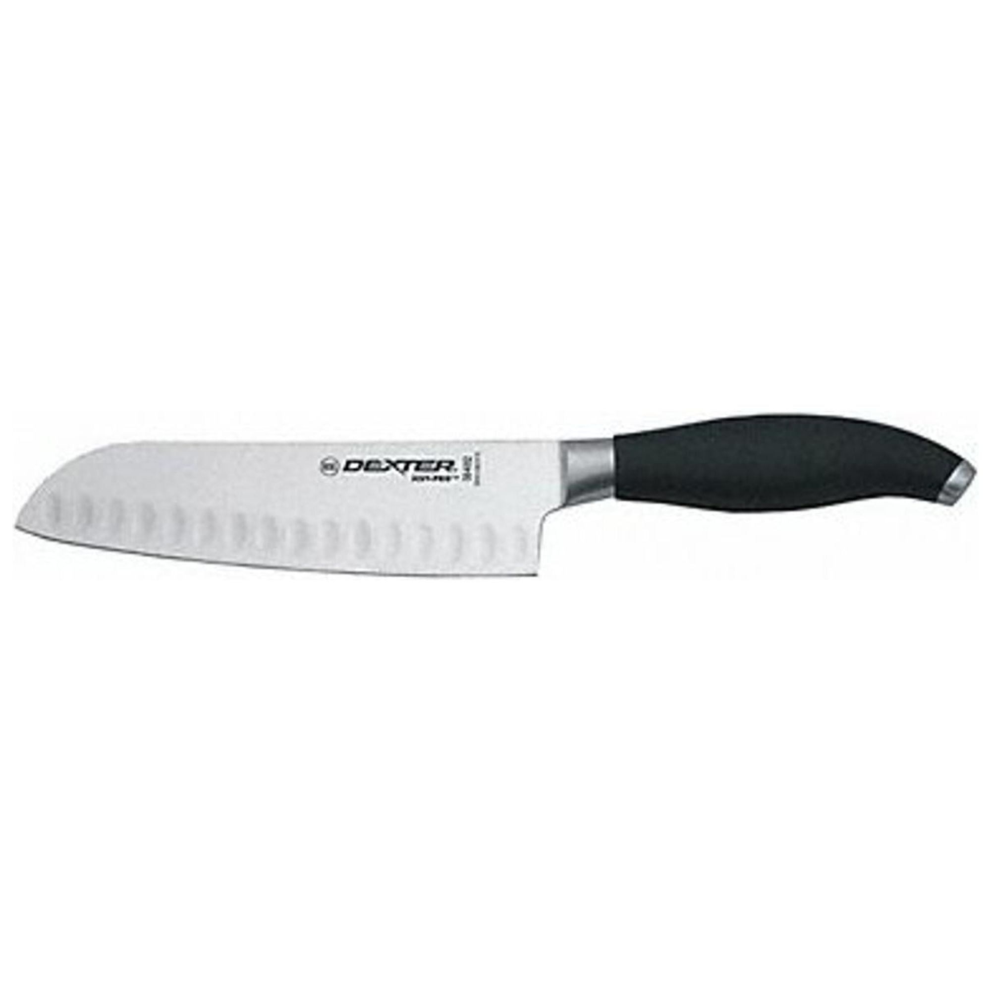 Dexter Russell Santoku Knife,7 in Blade,Black Handle 30402 - Walmart.com