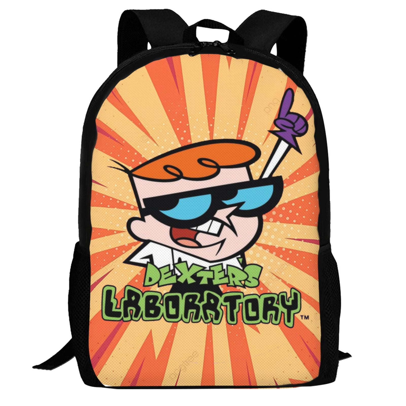 Dexter'S Laboratory Backpack,3d Print Laptop Backpack Lightweight Casual Daypack Bookbag Multi ...