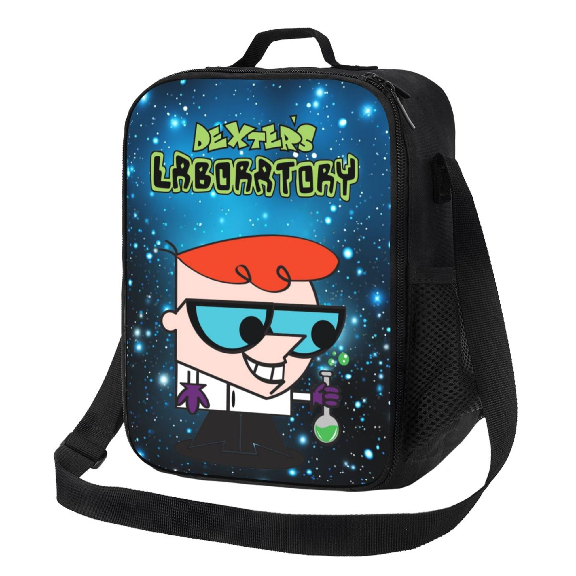 Dexter'S Laboratory Lunch Bag Lunch Box Lightweight Durable Lunch Tote Bag Portable Reusable ...