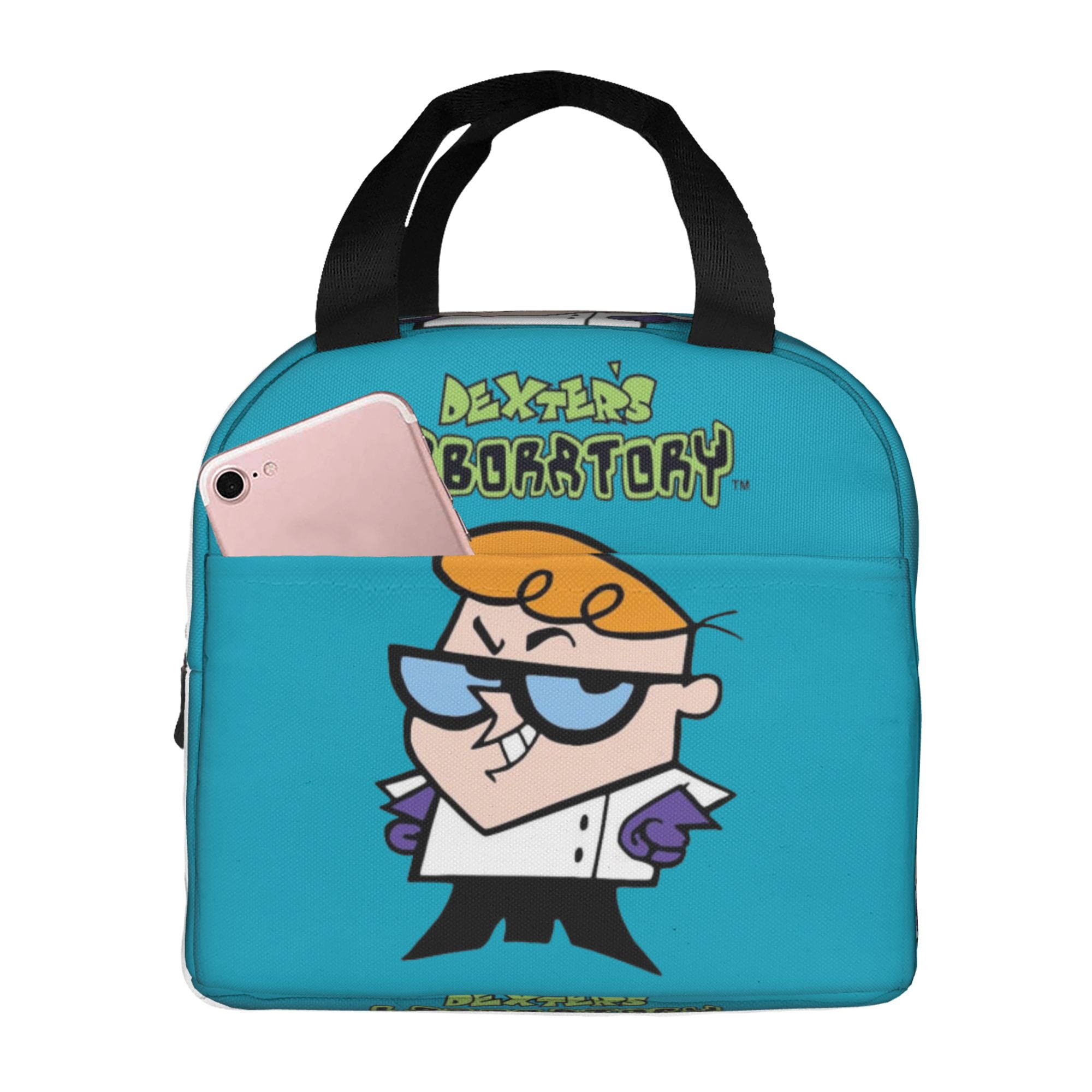 Dexter'S Laboratory Lunch Bag Tote Bag Insulated Lunch Box Picnic Beach ...
