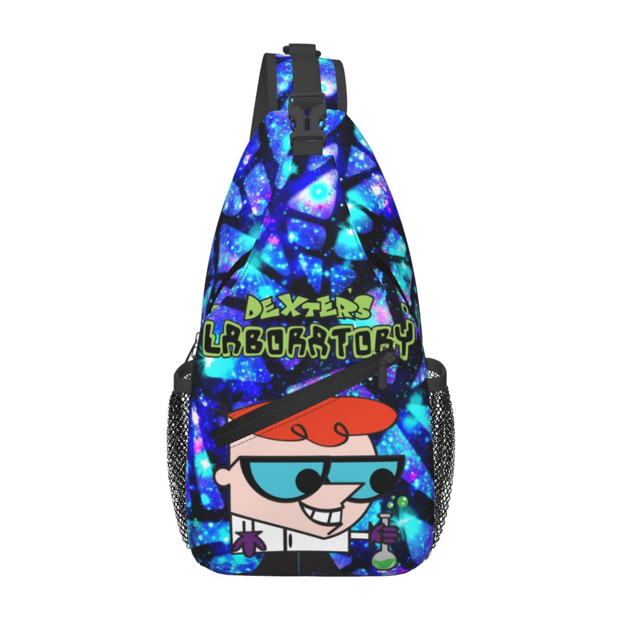 Dexter'S Laboratory Sling Bag Crossbody Sling Backpack Chest Bag Daypack Purses Shoulder Bag For ...