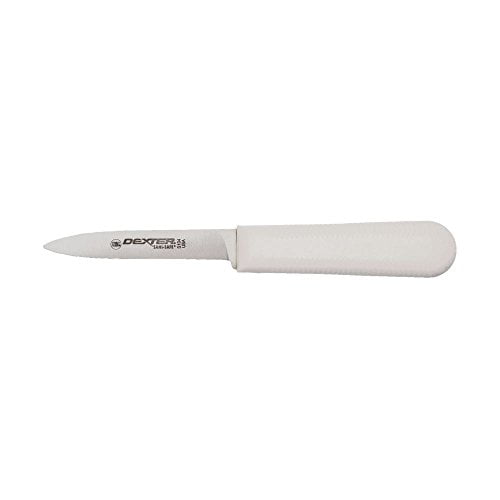 Dexter Sani-Safe Stainless Steel Paring Knife with White Polypropylene ...
