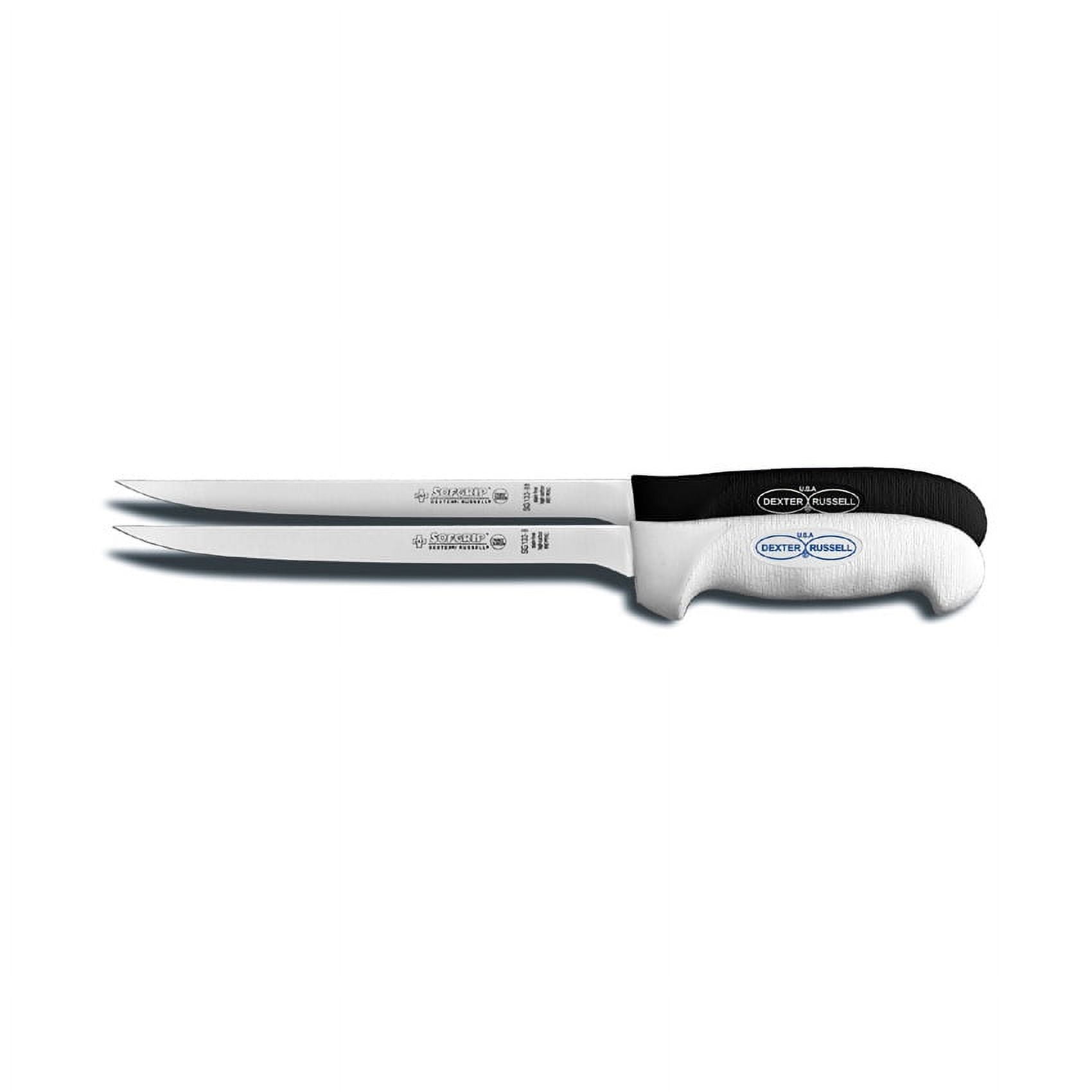 Dexter-Russell Kitchen Fillet Knife 8" Flexible Blade, Sofgrip Handle ...