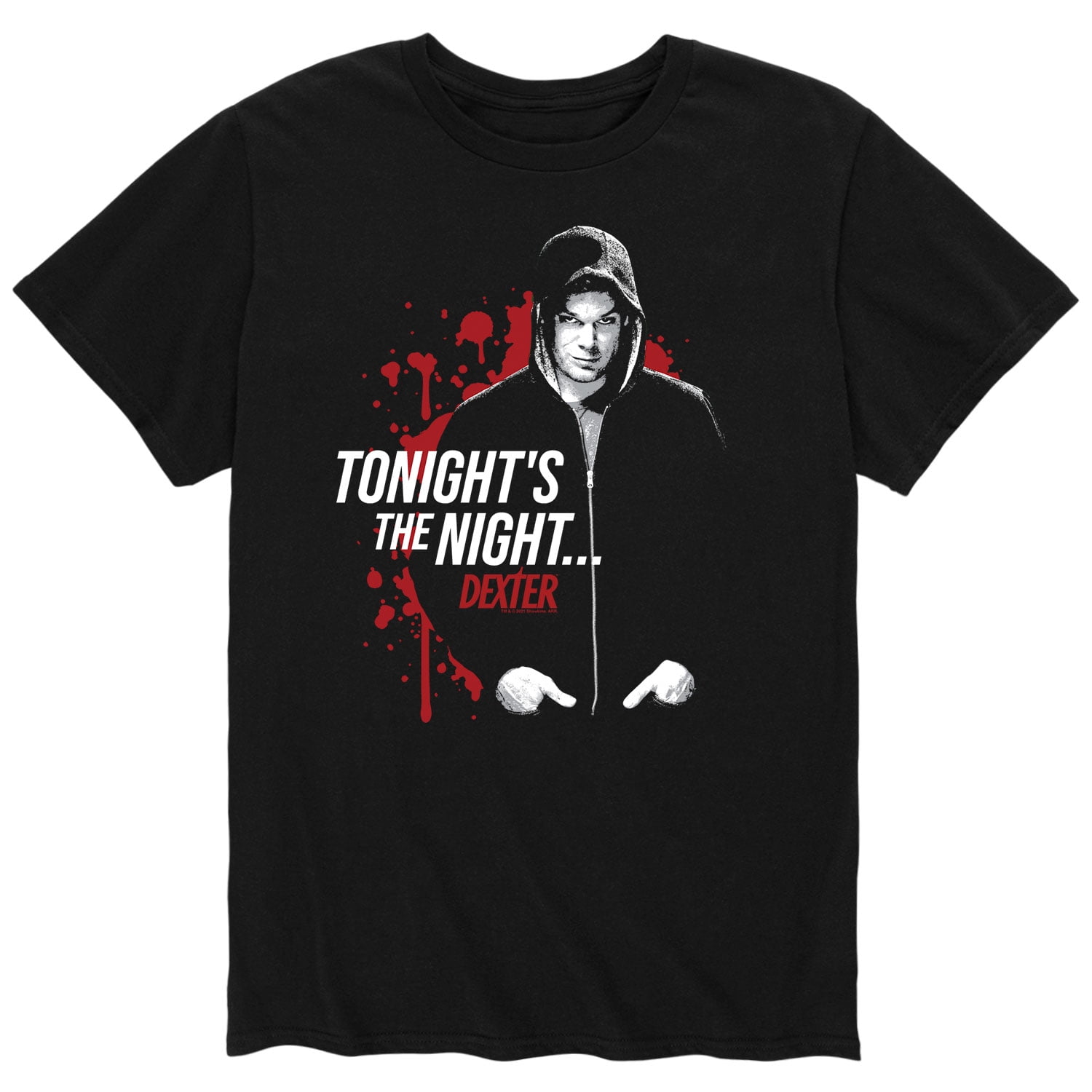 Dexter - Tonights The Night - Men's Short Sleeve Graphic T-Shirt ...