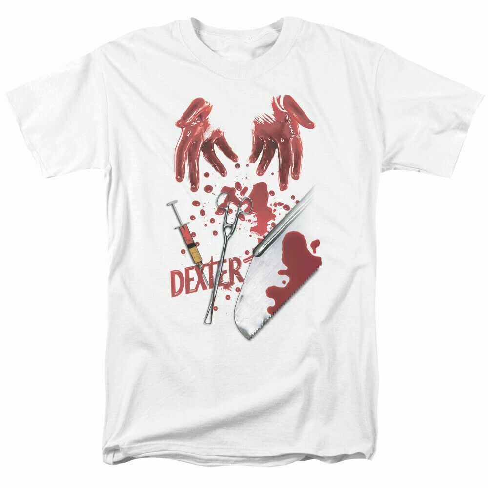 Dexter Tools Of The Trade T Shirt Mens Licensed Classic TV Serial ...