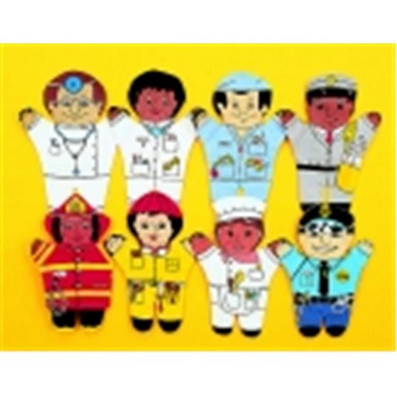 Dexter Toys Multi-Cultural Community Helper Puppet Set - Walmart.com