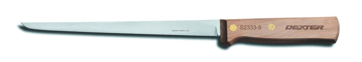 Dexter Traditional 9" Thin Flexible Fillet Knife, Rosewood Handle, Clam ...
