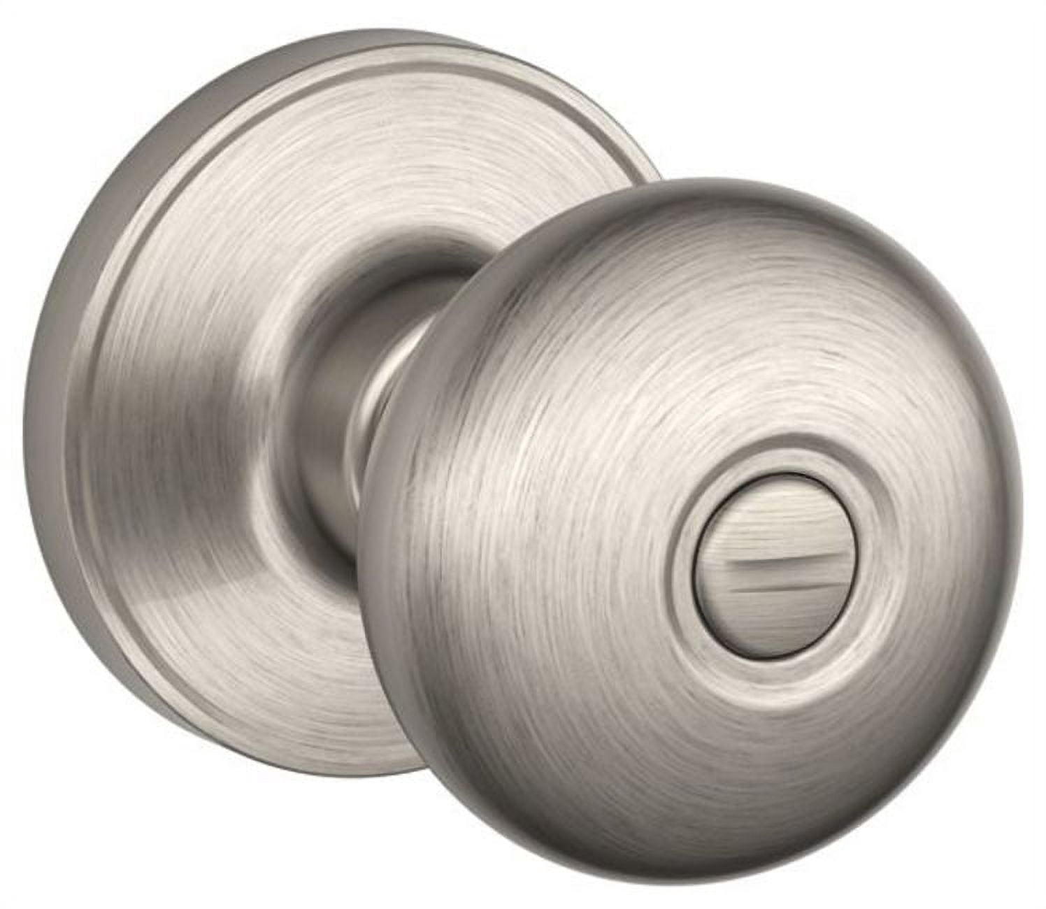 Dexter by Schlage J40STR619 Stratus Bed and Bath Knob, Satin Nickel ...
