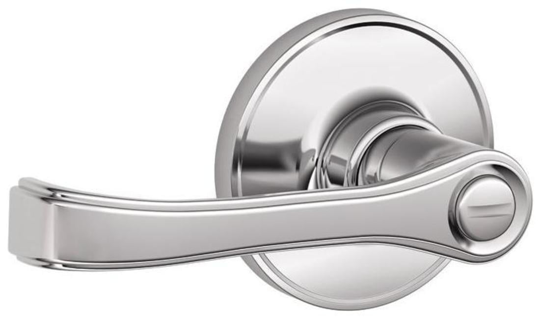 Dexter by Schlage J40TOR625 Torino Bed and Bath Lever, Bright Chrome ...