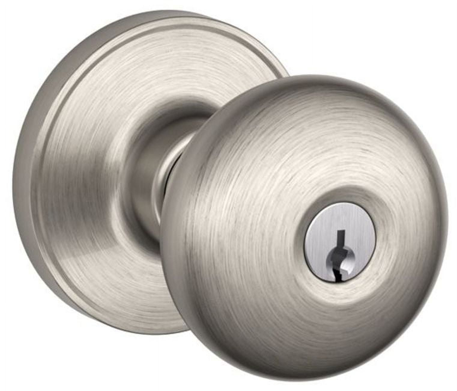 Dexter by Schlage J54STR619 Stratus Keyed Entry Knob, Satin Nickel ...