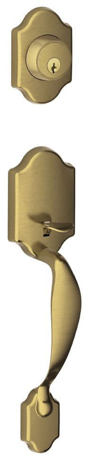 Dexter by Schlage JH58PRS609 Paris Exterior Handleset with Deadbolt ...