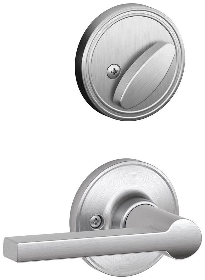 Dexter by Schlage JH59SOL626 Solstice Lever Interior Handleset, Brushed ...
