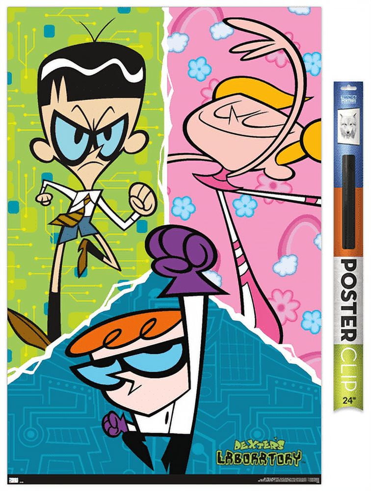 Dexter's Laboratory - Group Wall Poster, 22.375" x 34" - Walmart.com