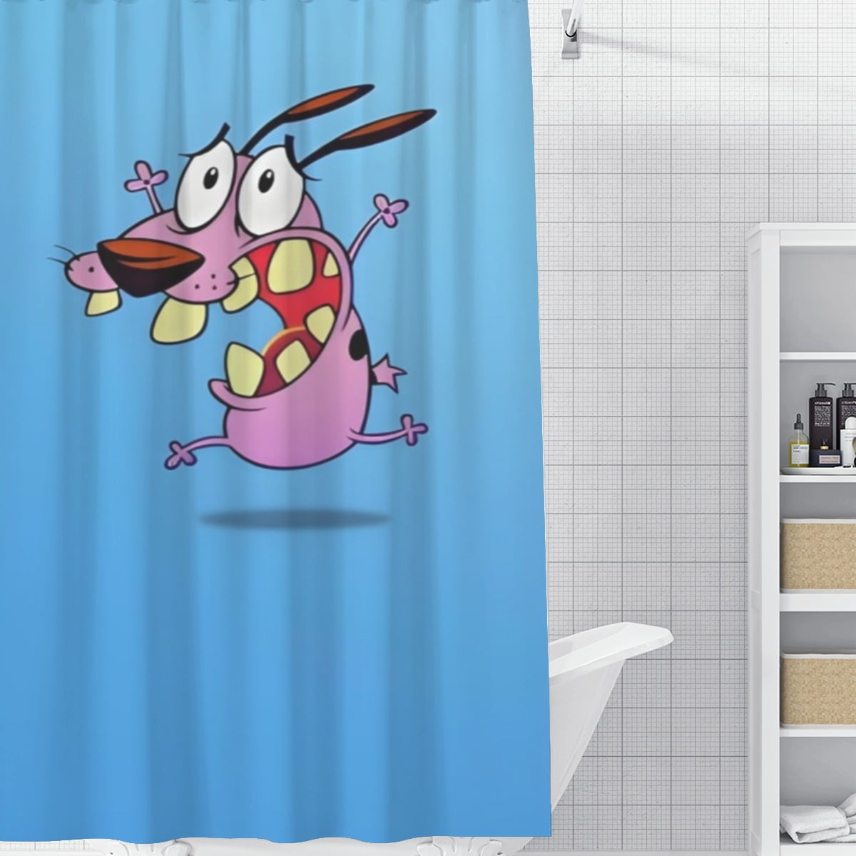 Dexter's Laboratory Shower Curtain 35*70.8 Inches Waterproof And ...