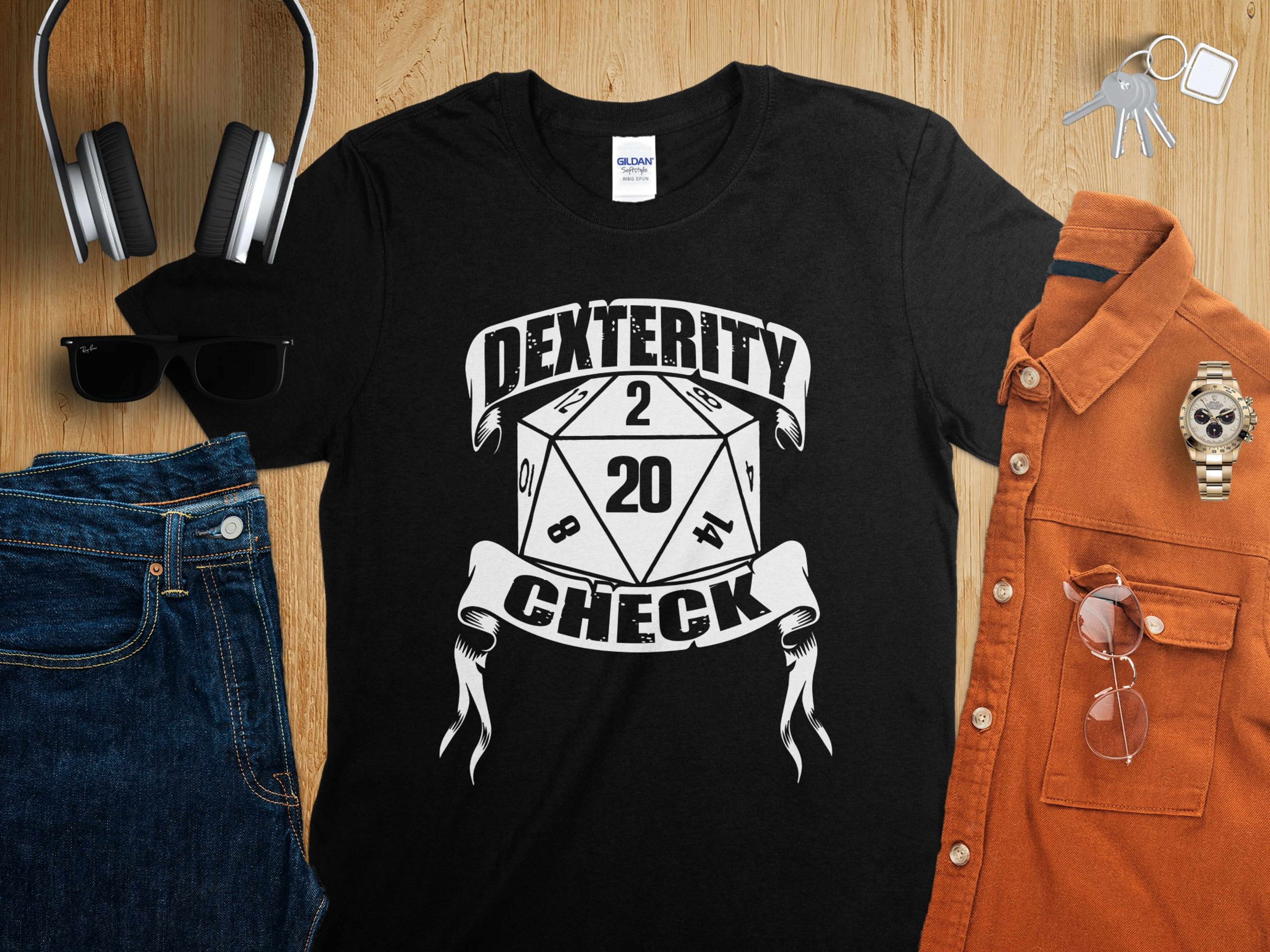 Dexterity Check D20 Critical Natural 20 Dungeons Tabletop RPG ...