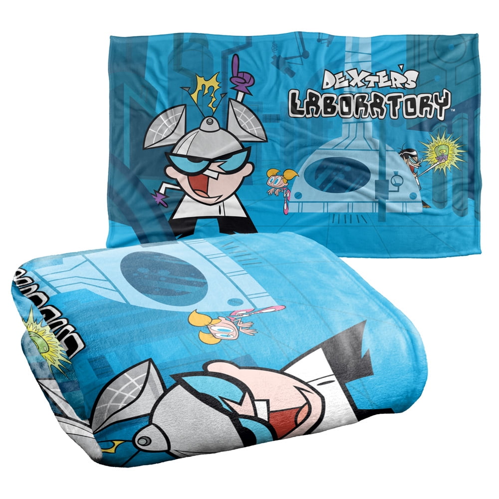 Dexters Lab Lab Silky Touch Super Soft Throw Blanket 36" x 58 ...