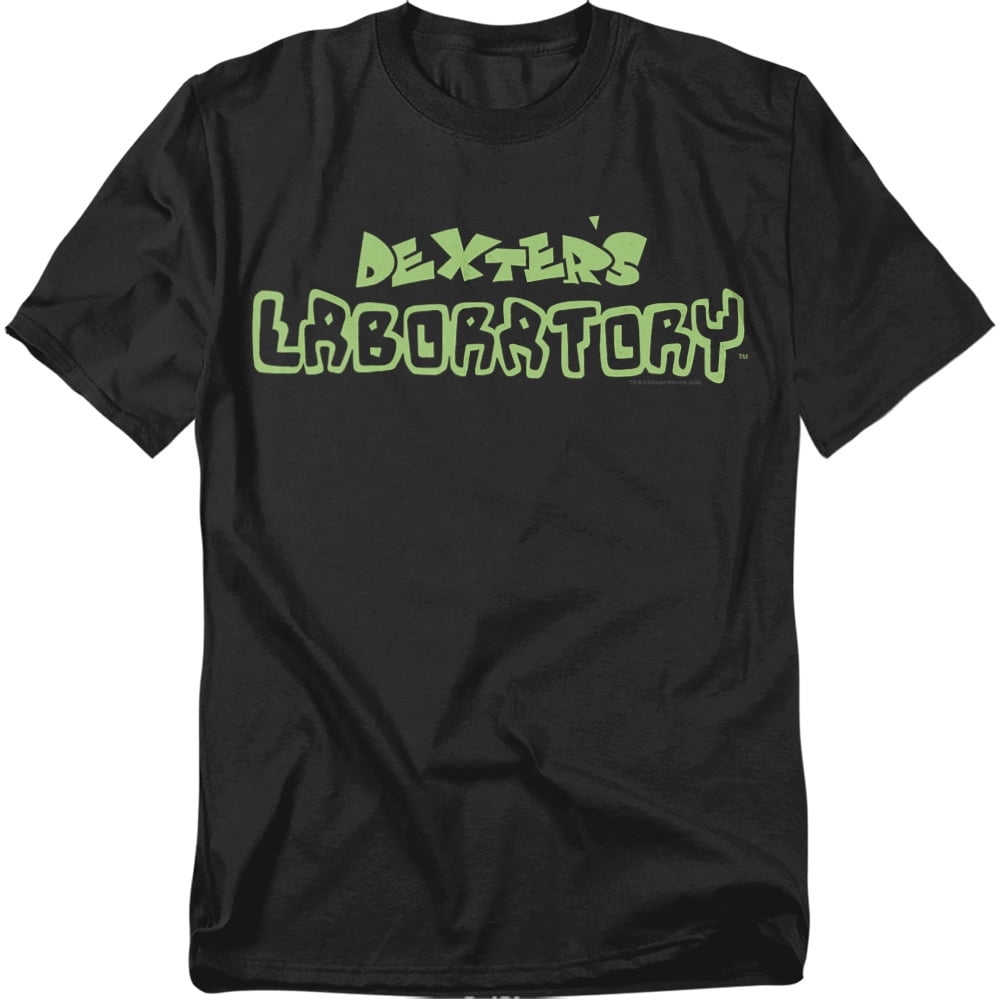 Dexters Laboratory Dexters Logo Officially Licensed Adult T-Shirt 2XL ...