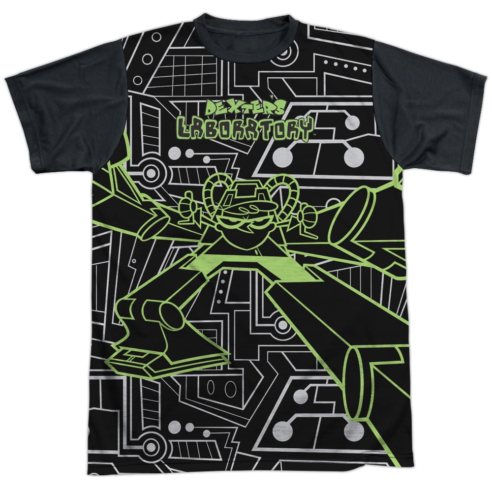 Dexters Laboratory Robot Unisex Adult Halloween Costume Sublimated T ...