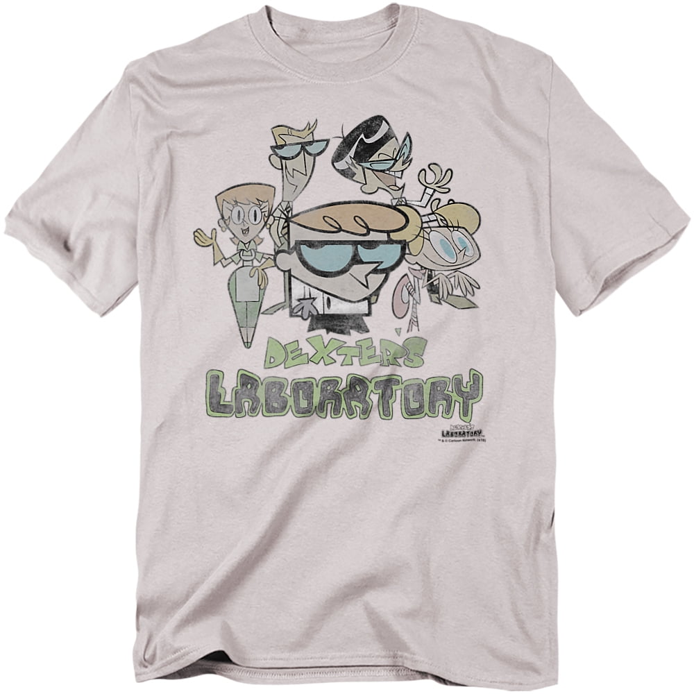 Dexters Laboratory Vintage Cast Officially Licensed Adult T-Shirt S ...