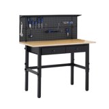 Dextra 48’’ Work Benches for Garage Work Table with Power Outlets ...