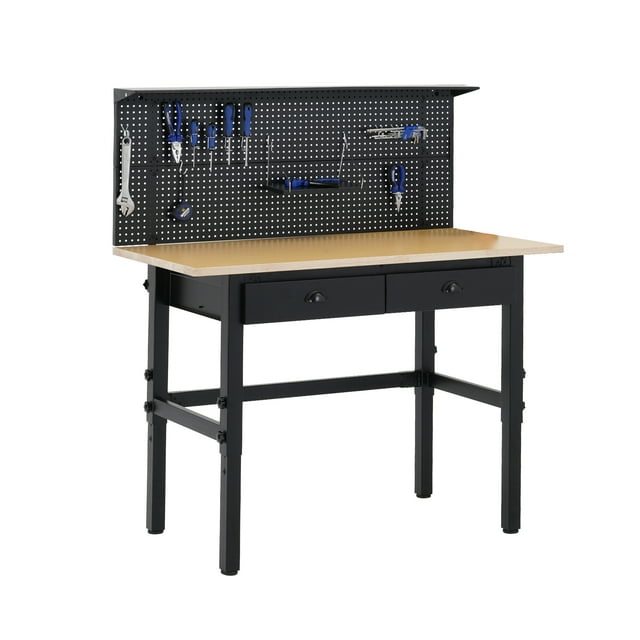 Dextra 48’’ Work Benches for Garage Work Table with Power Outlets ...