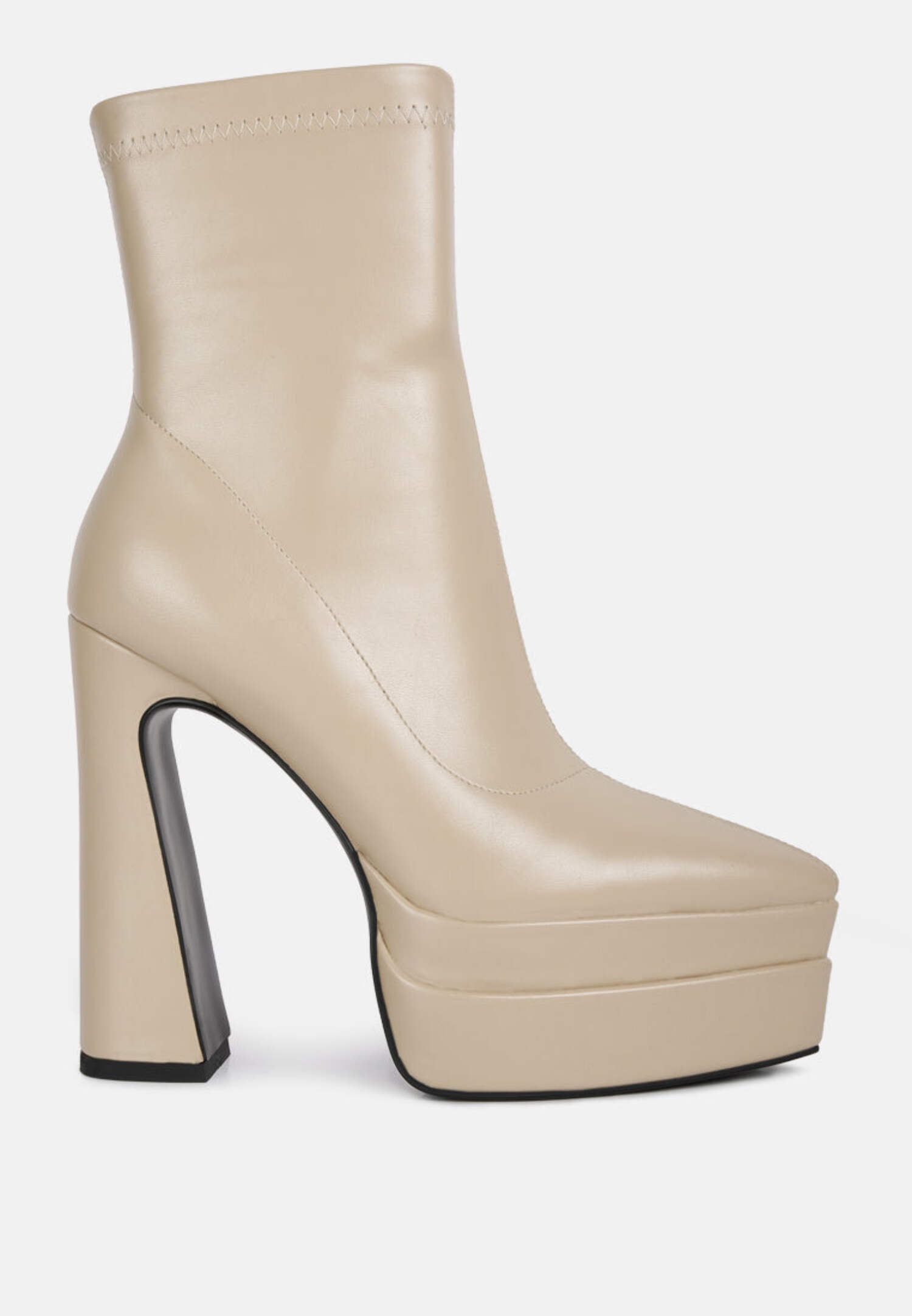 Dextra High Platform Ankle Boots - Walmart.com
