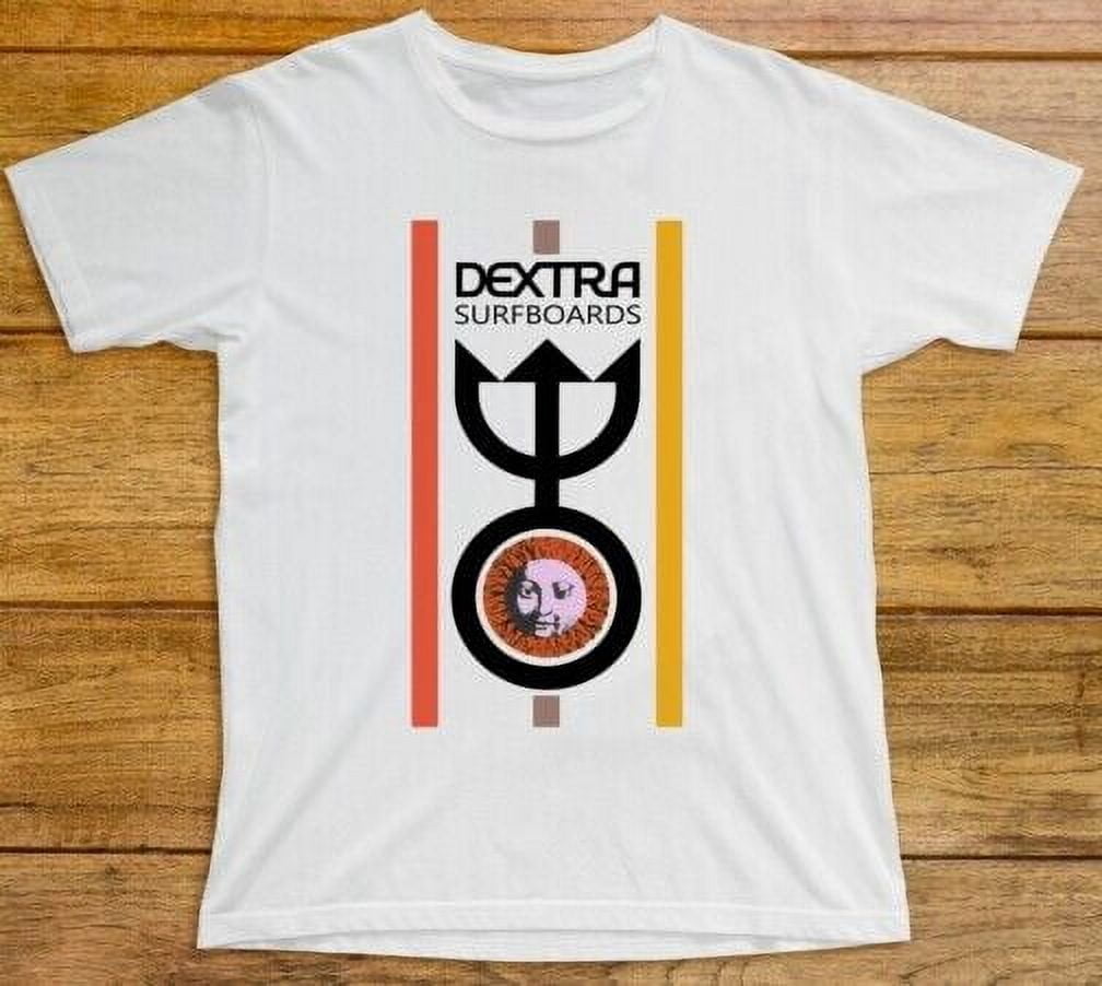 Dextra Surfboards T Shirt 783 Retro 60s Surfing Waves Reef Longboard ...