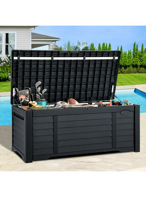 Deck Box Bench in Deck Boxes - Walmart.com