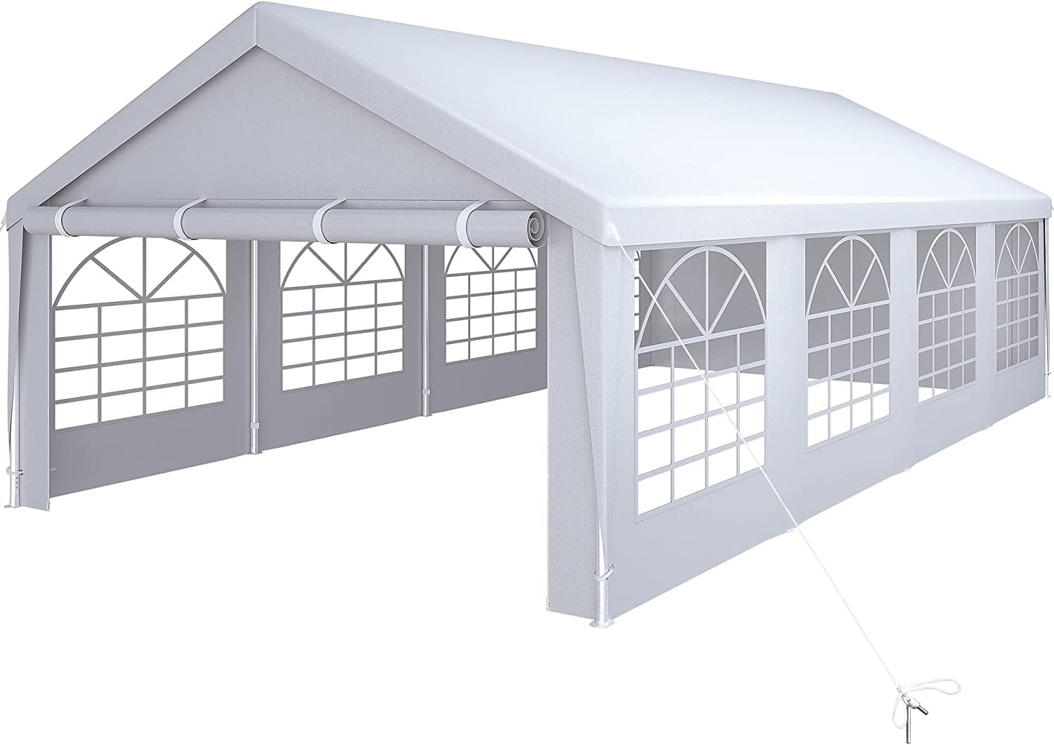 Dextrus 13' x 26' Heavy Duty Gazebo Outdoor Party Tent Canopy Carport ...