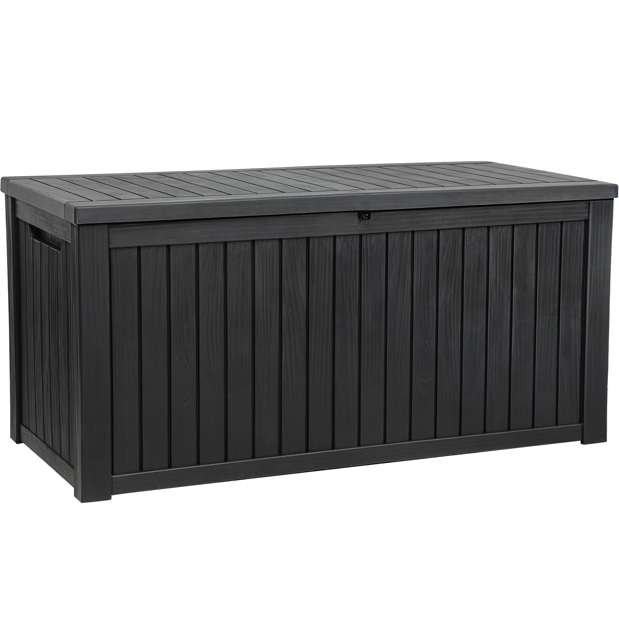 Dextrus 180 Gallon Large Outdoor Storage XL Deck Box w/Divider for ...