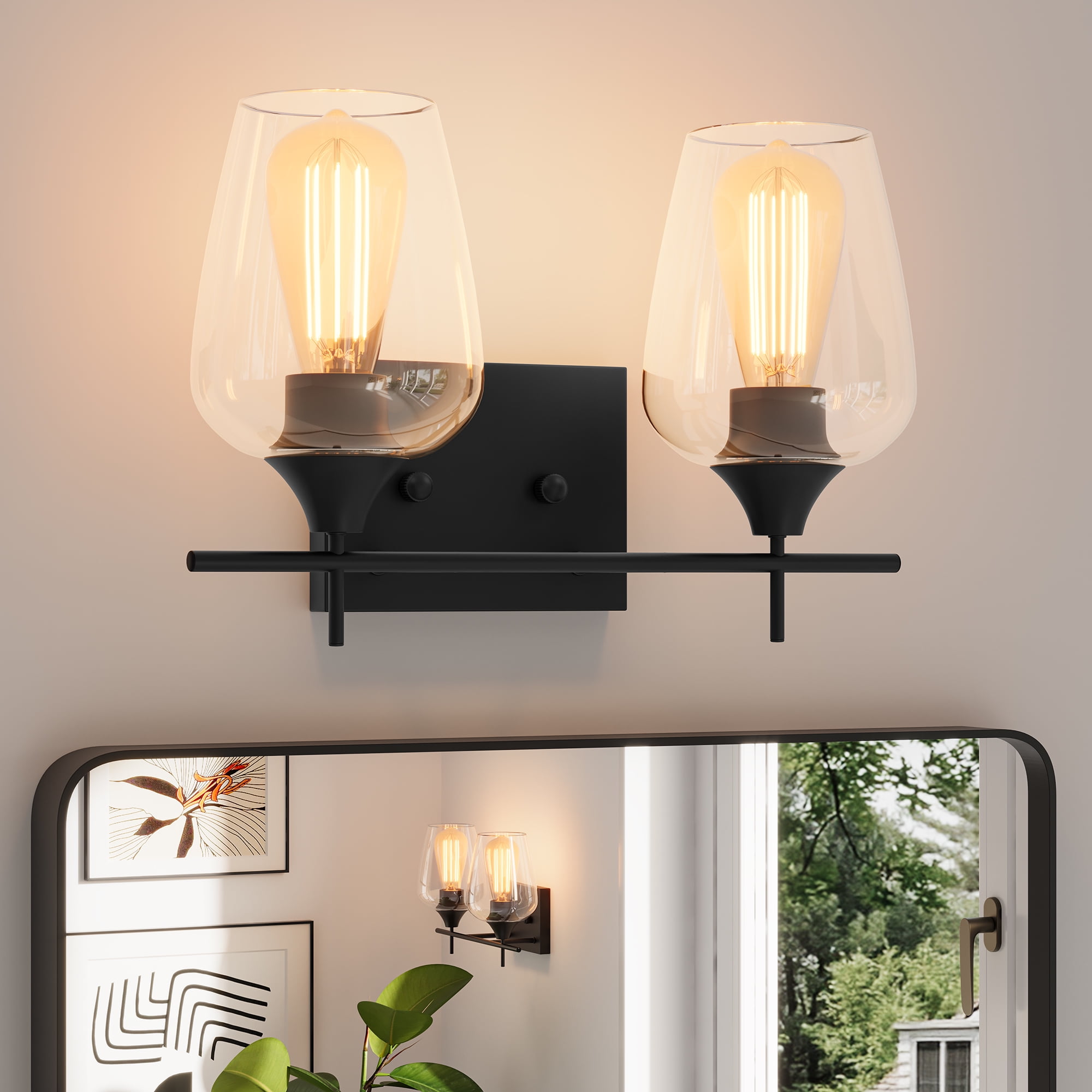 Dextrus 2-Light Vanity Light, Refined Elegance, Versatile Lighting ...